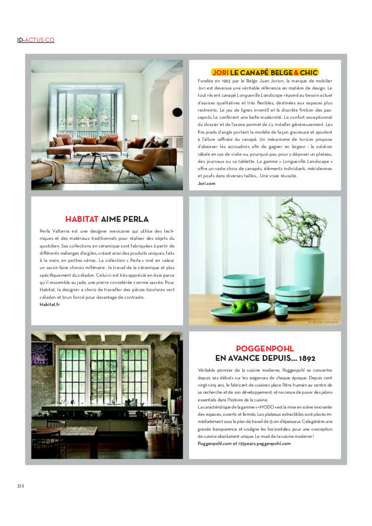 Ideat | Publications | Design furniture | JORI